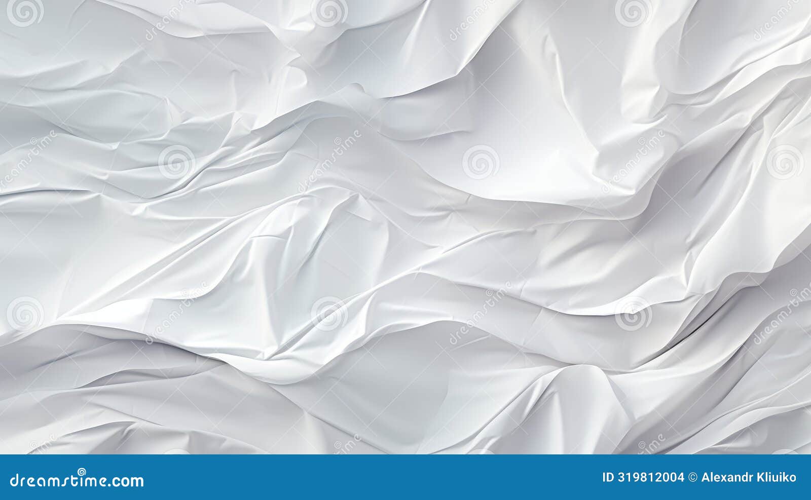 Translucent White Paper Texture Overlay with Abstract Crumpled Shape ...