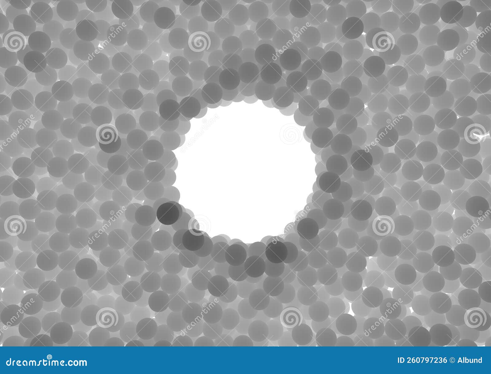 Translucent White Rubber Balls Stock Illustration - Illustration of ...