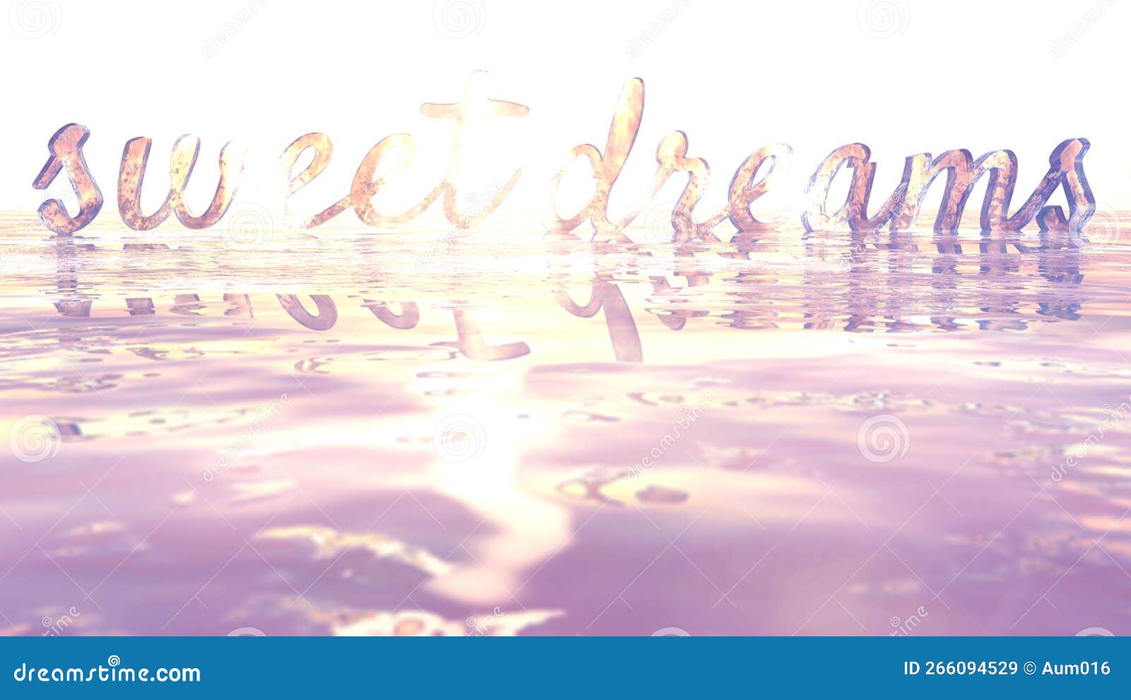 Translucent Words at Dawn at Sea Stock Illustration - Illustration of ...