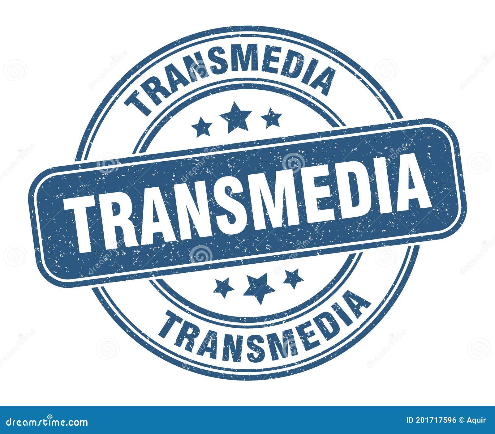 Transmedia Stamp. Transmedia Round Grunge Sign Stock Vector ...