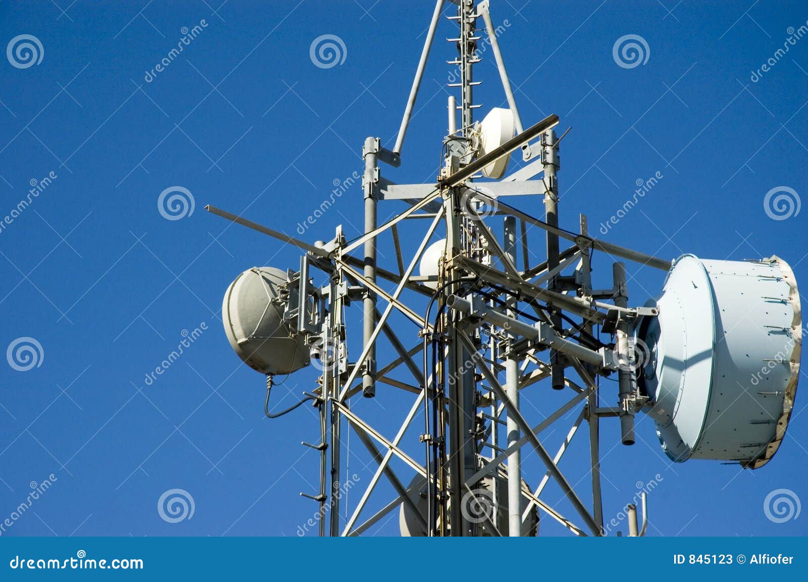Transmission antenna stock image. Image of antenna, receiver - 845123