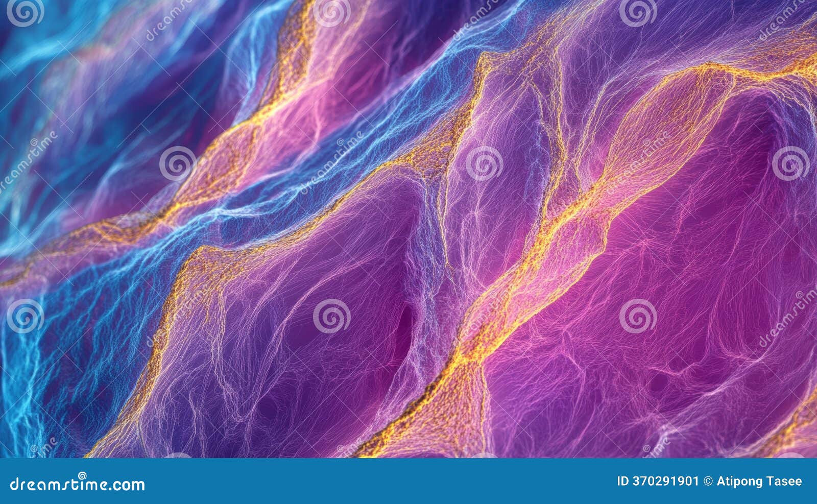 CrossSectional View Of Collagen Microfibrils In Connective Tissue A ...