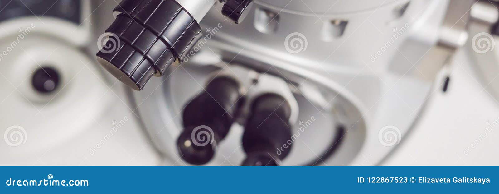 Transmission Electron Microscope in a Scientific Laboratory BANNER ...