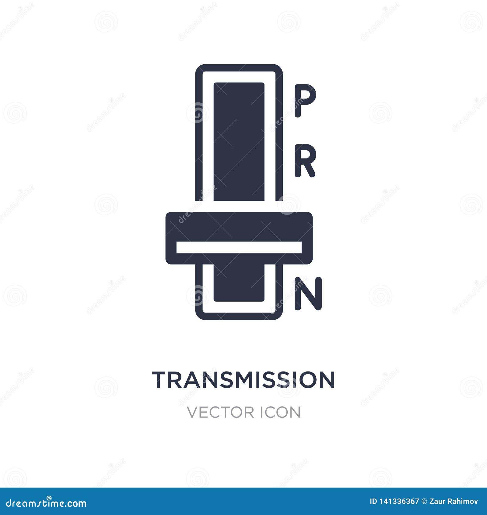 Transmission Icon on White Background. Simple Element Illustration from ...