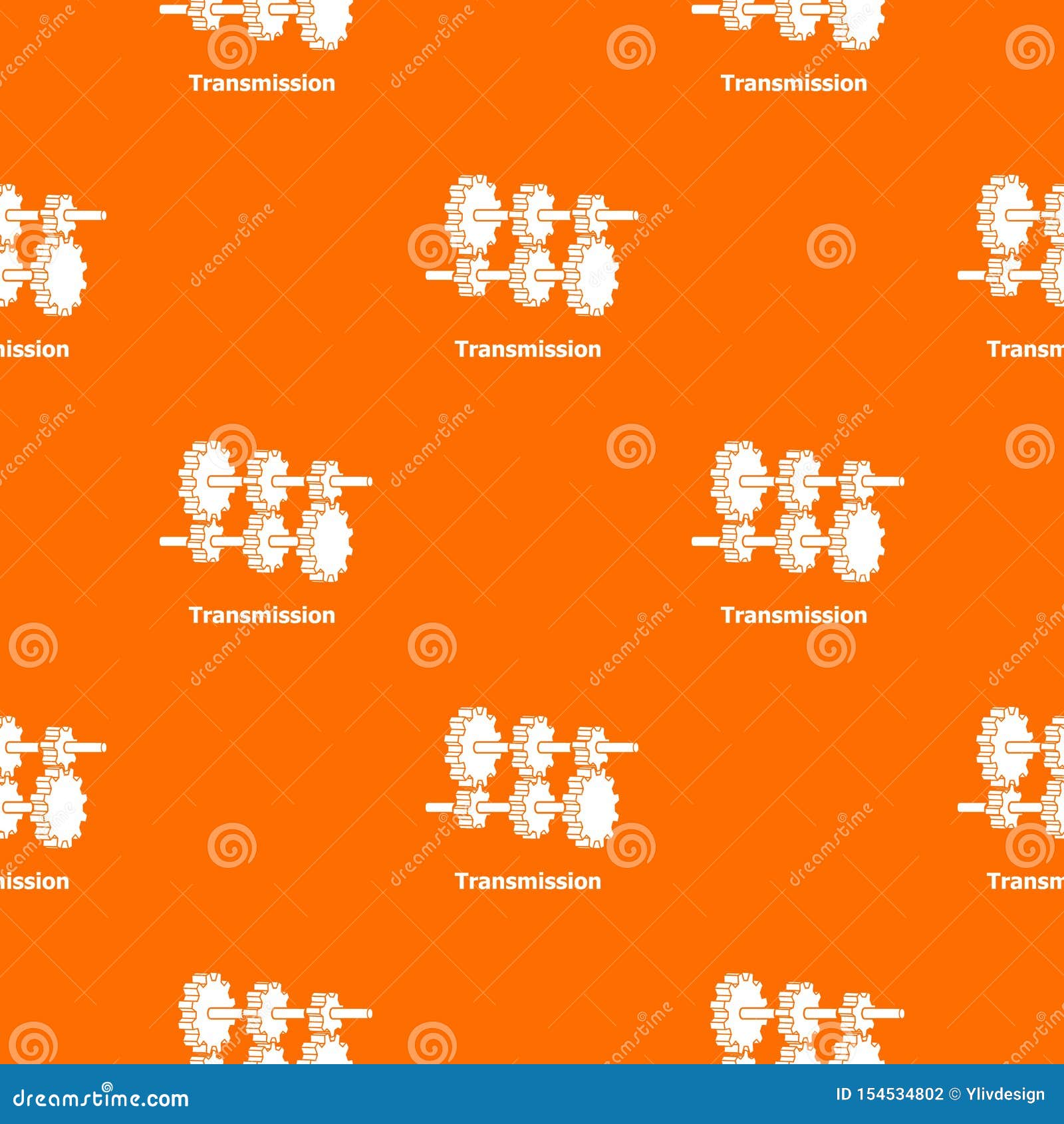 Transmission Pattern Vector Orange Stock Vector - Illustration of ...