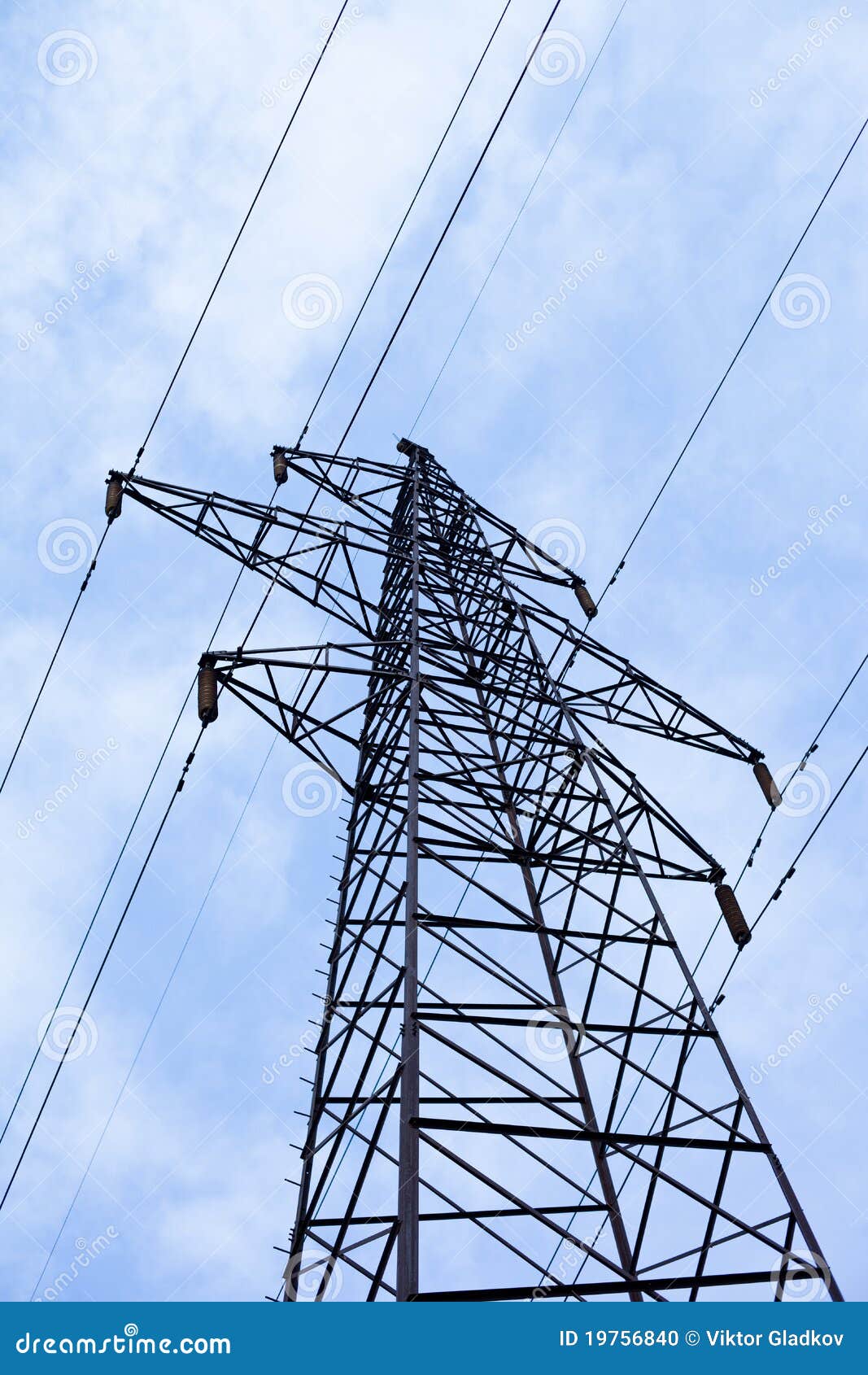 Transmission power line stock photo. Image of engineering - 19756840