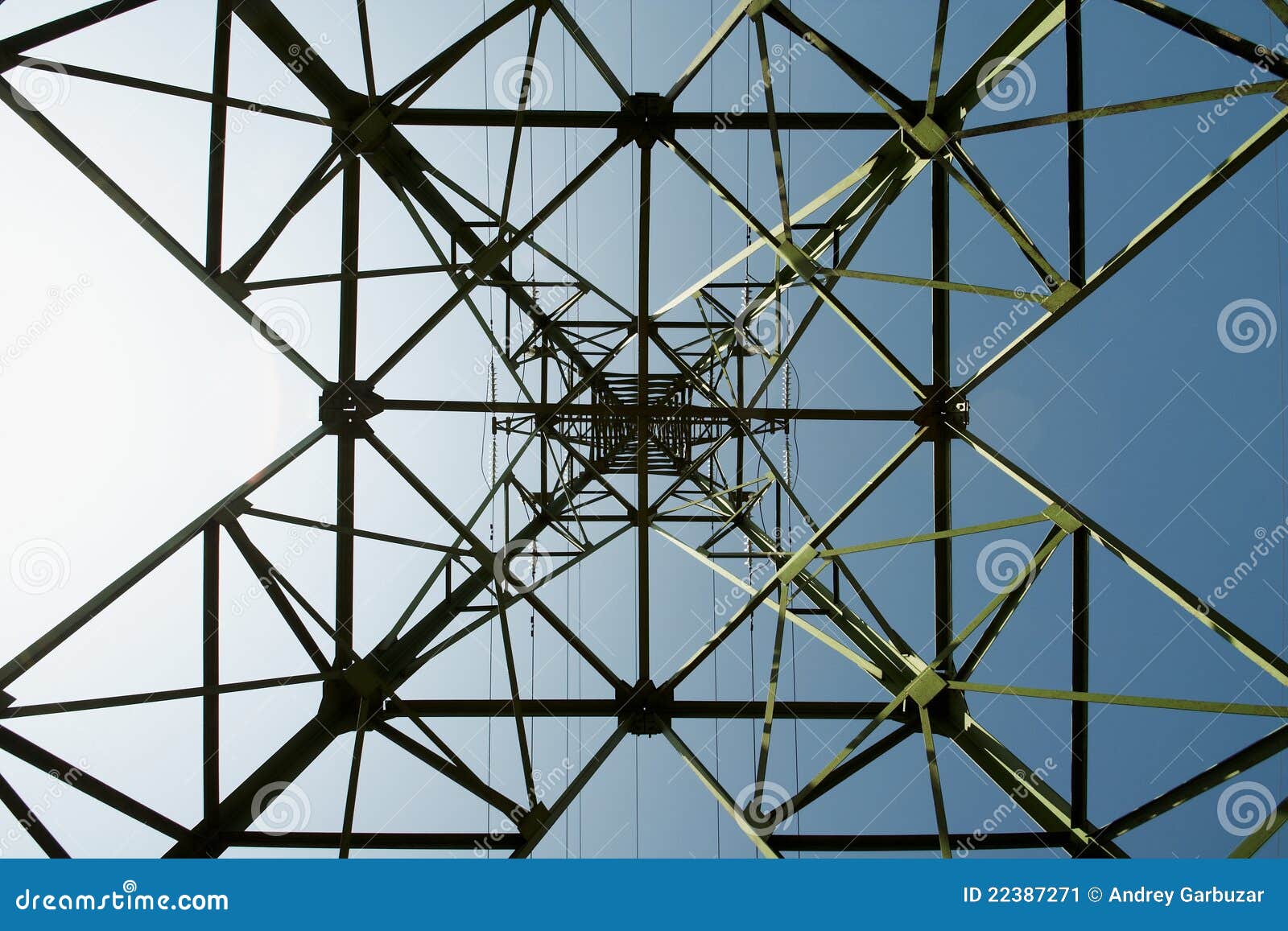 Transmission tower stock image. Image of communications - 22387271