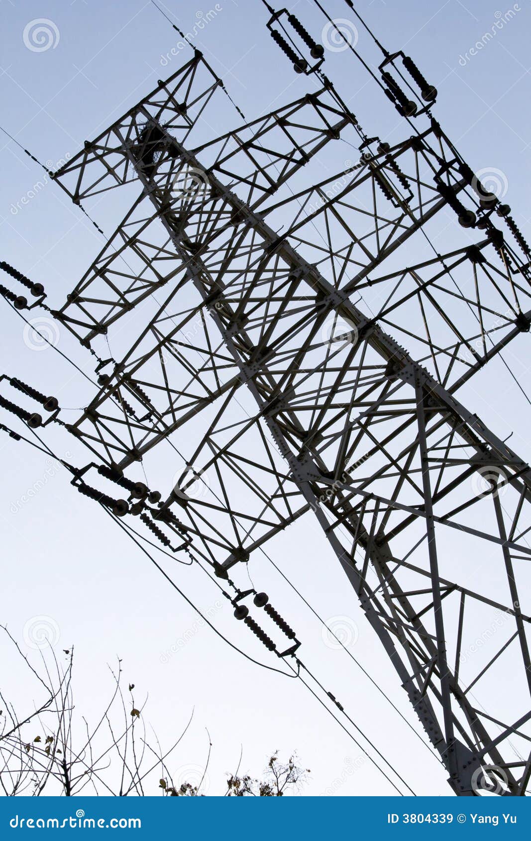 Transmission tower stock image. Image of network, infrastructure - 3804339