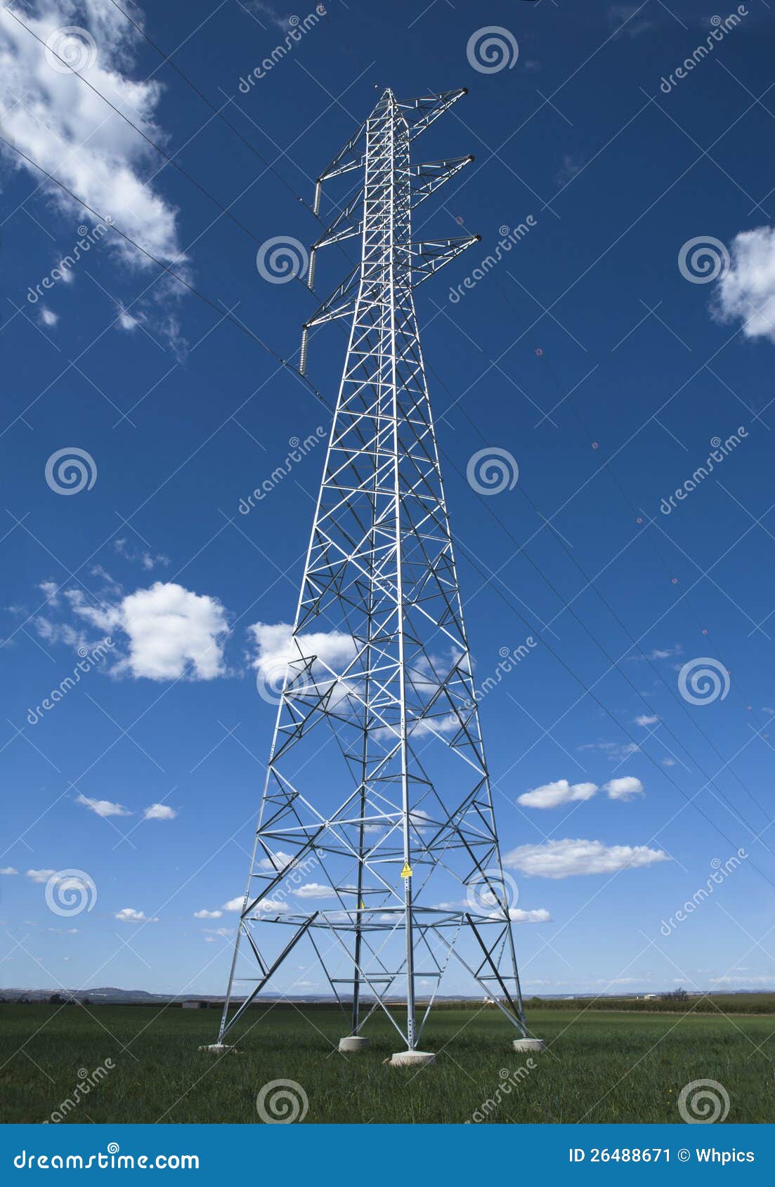 Transmission tower 4 stock image. Image of substation - 26488671