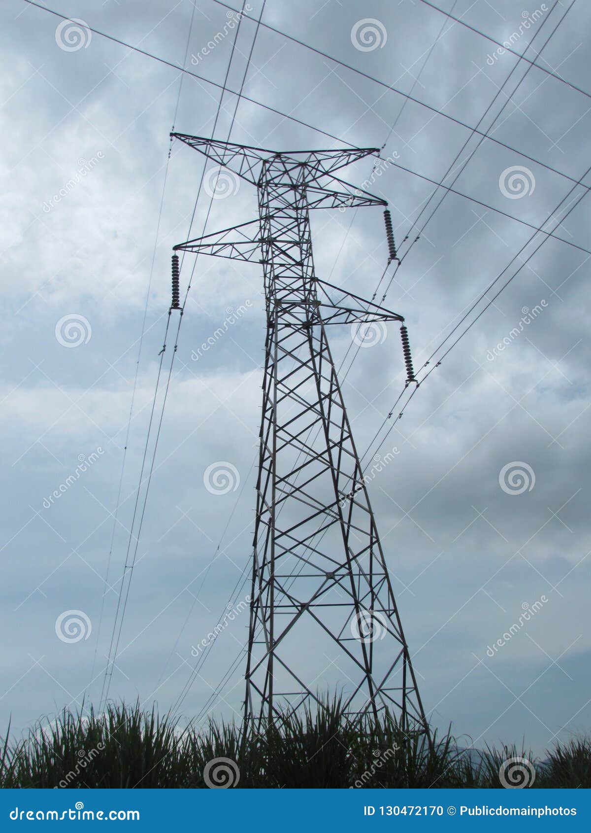 Transmission Tower, Overhead Power Line, Electricity, Sky Picture ...