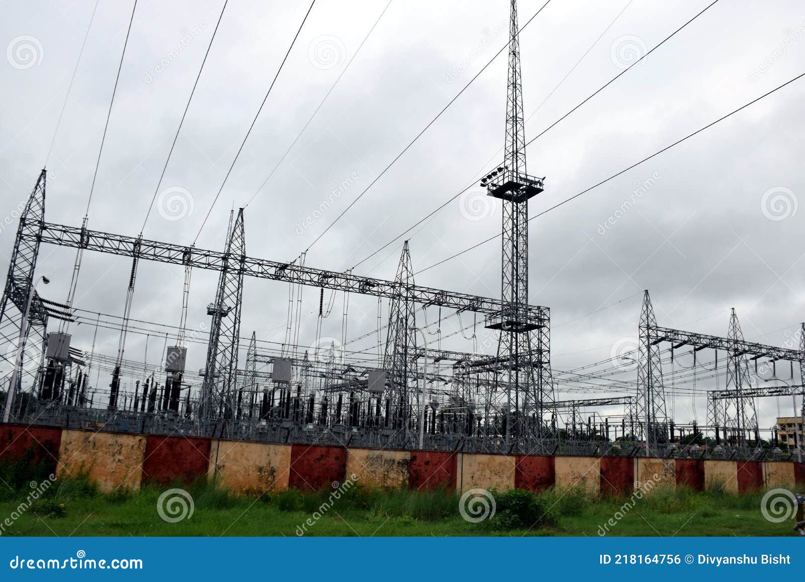 A Transmission Tower or Power Tower is a Tall Structure, Power House ...