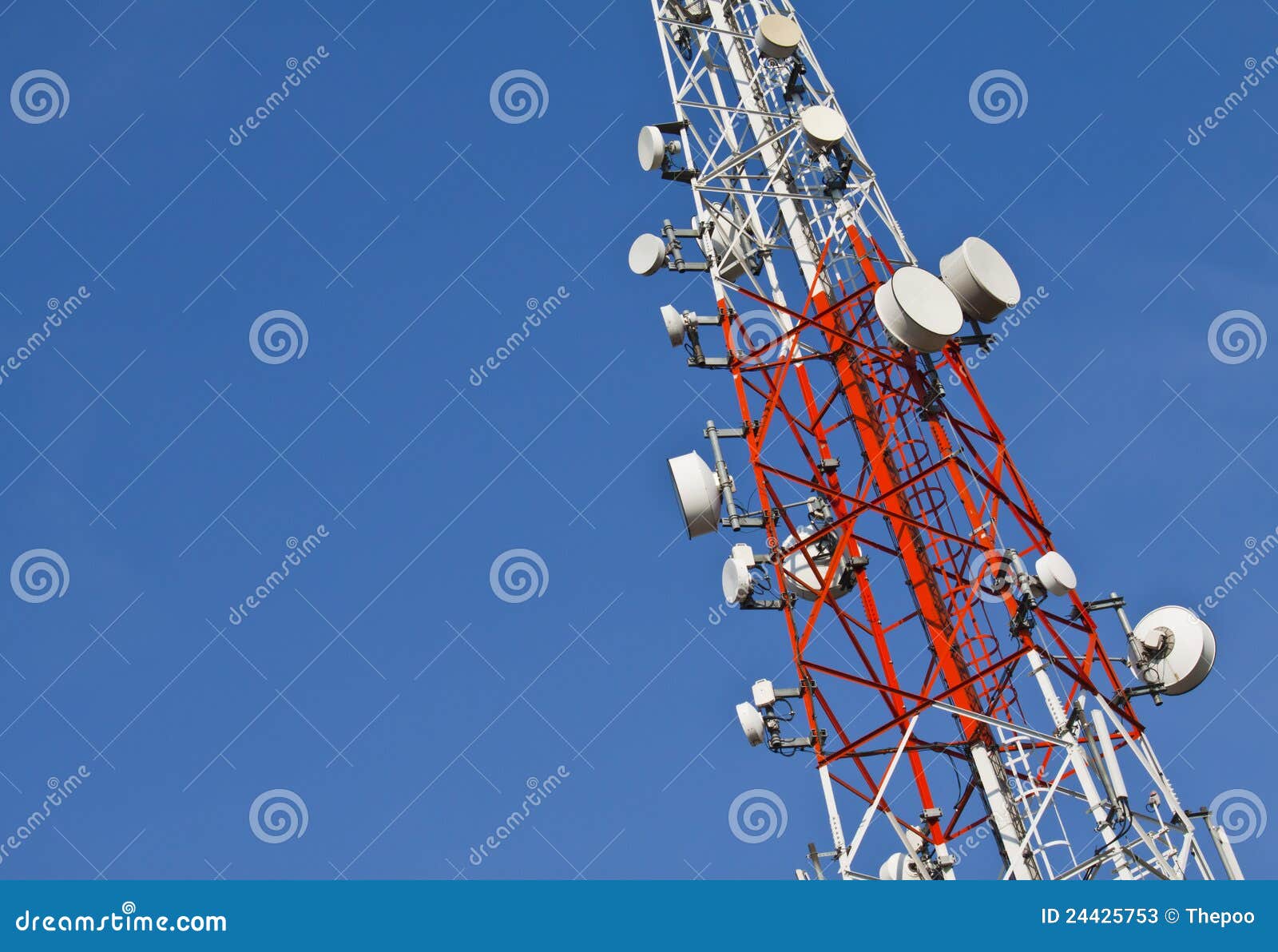 Transmission towers. stock image. Image of mass, telecommunication ...