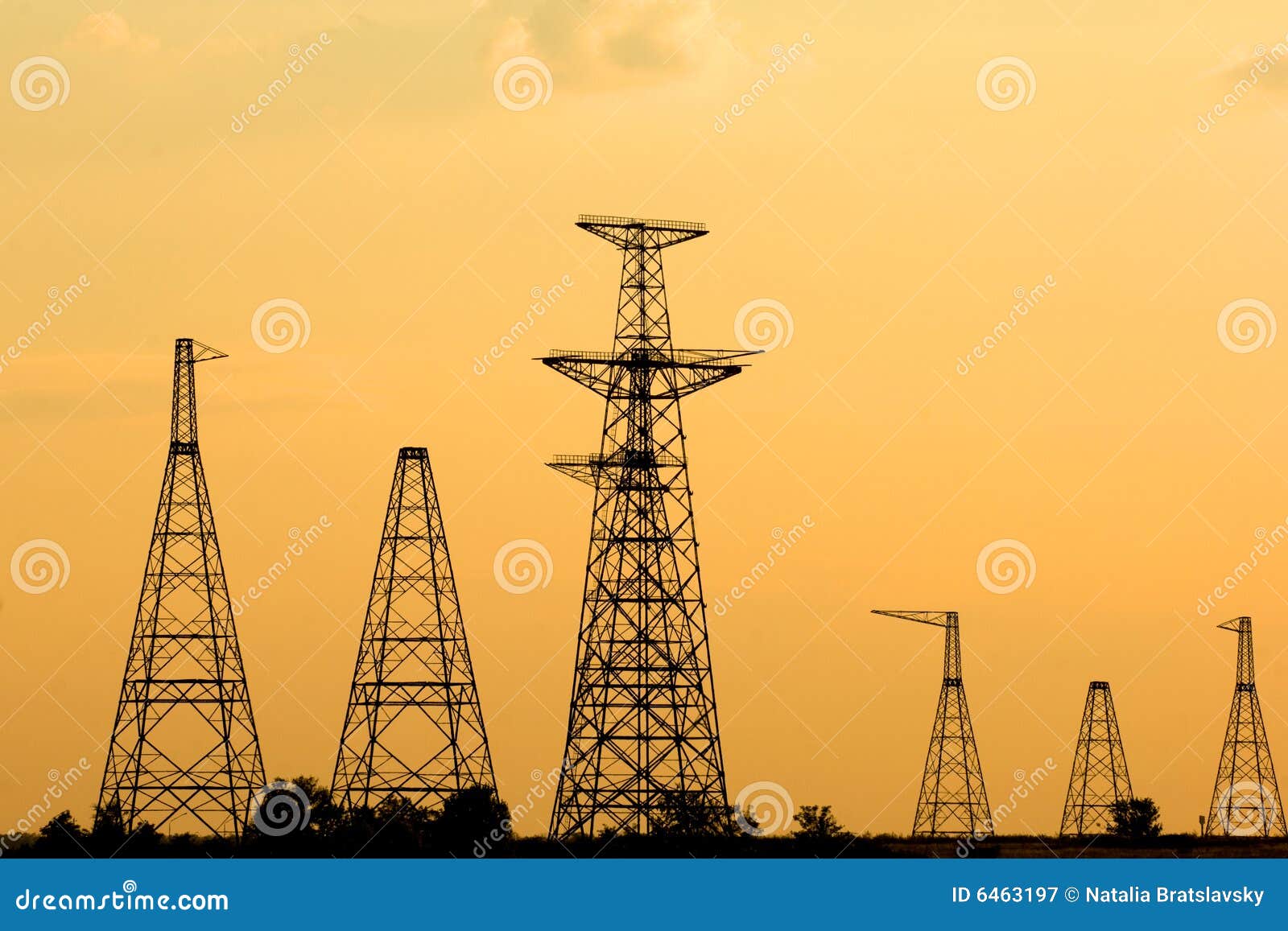 Transmission Towers Stock Photography | CartoonDealer.com #74444708