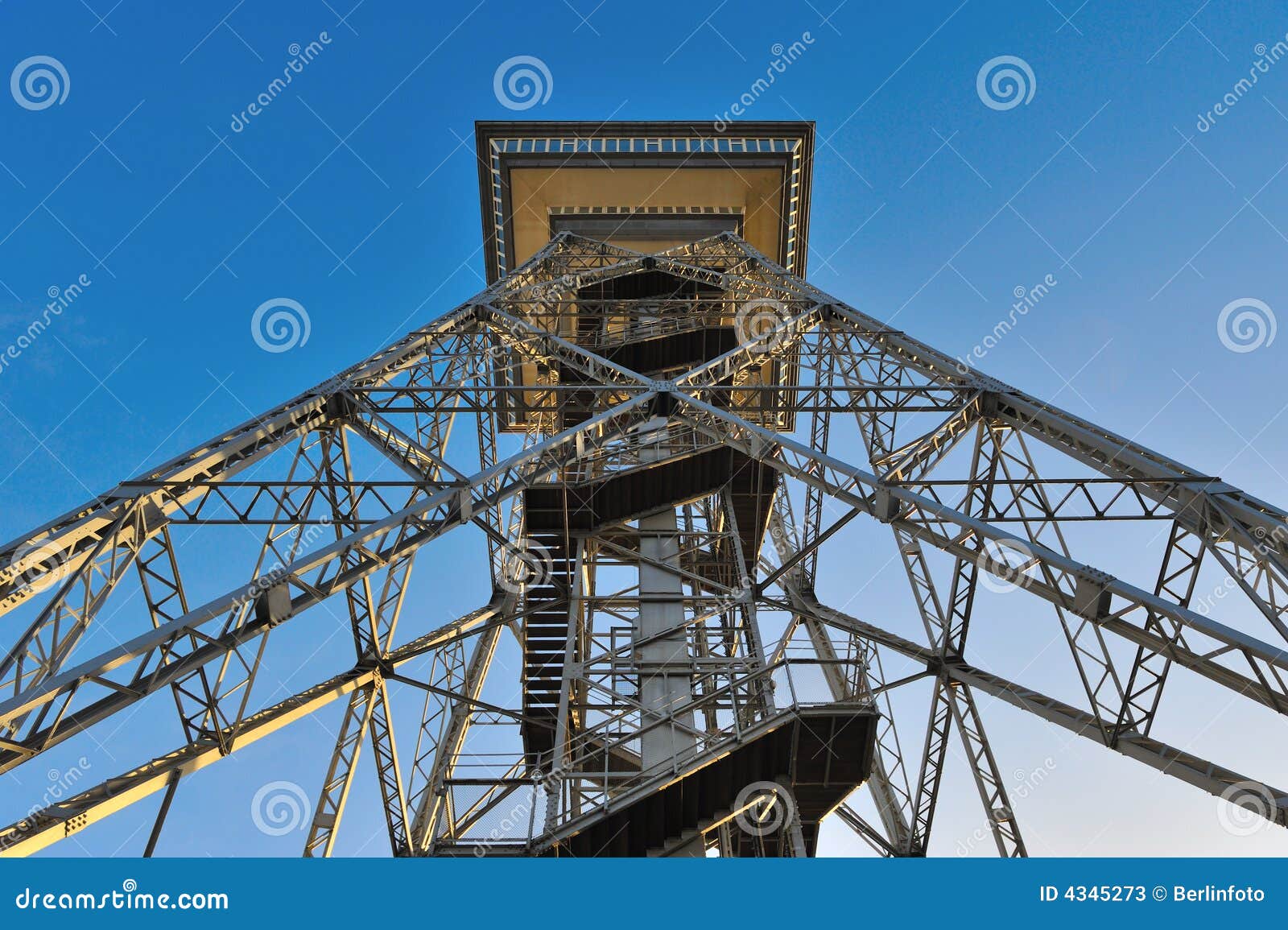 Transmit Tower stock image. Image of platform, urban, landmark - 4345273