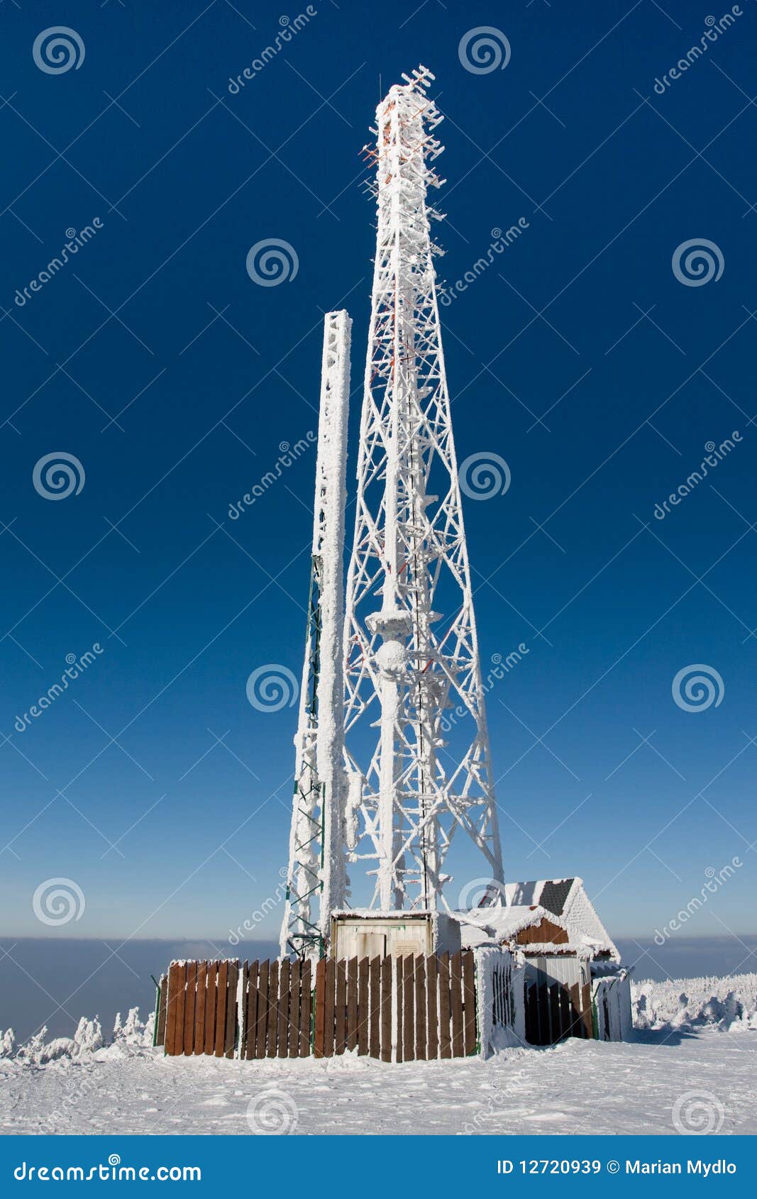 Transmitter stock image. Image of receiver, broadband - 12720939