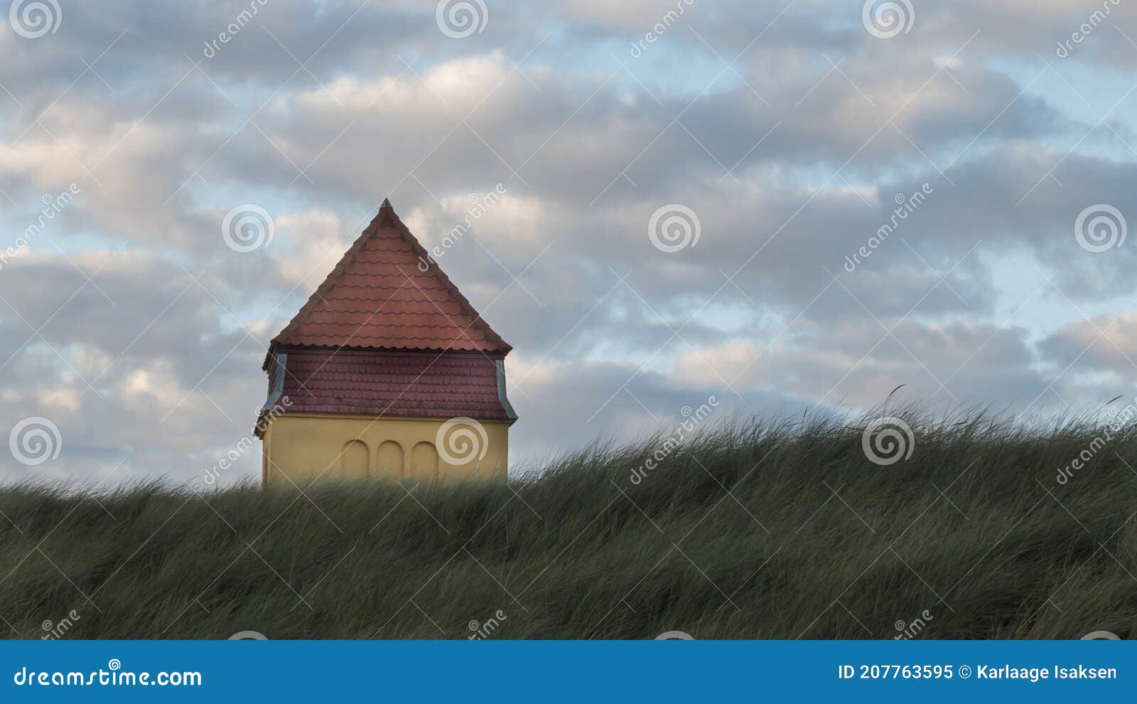 The Transmitter House for a Former Coast Radio in Thyboroen Editorial ...