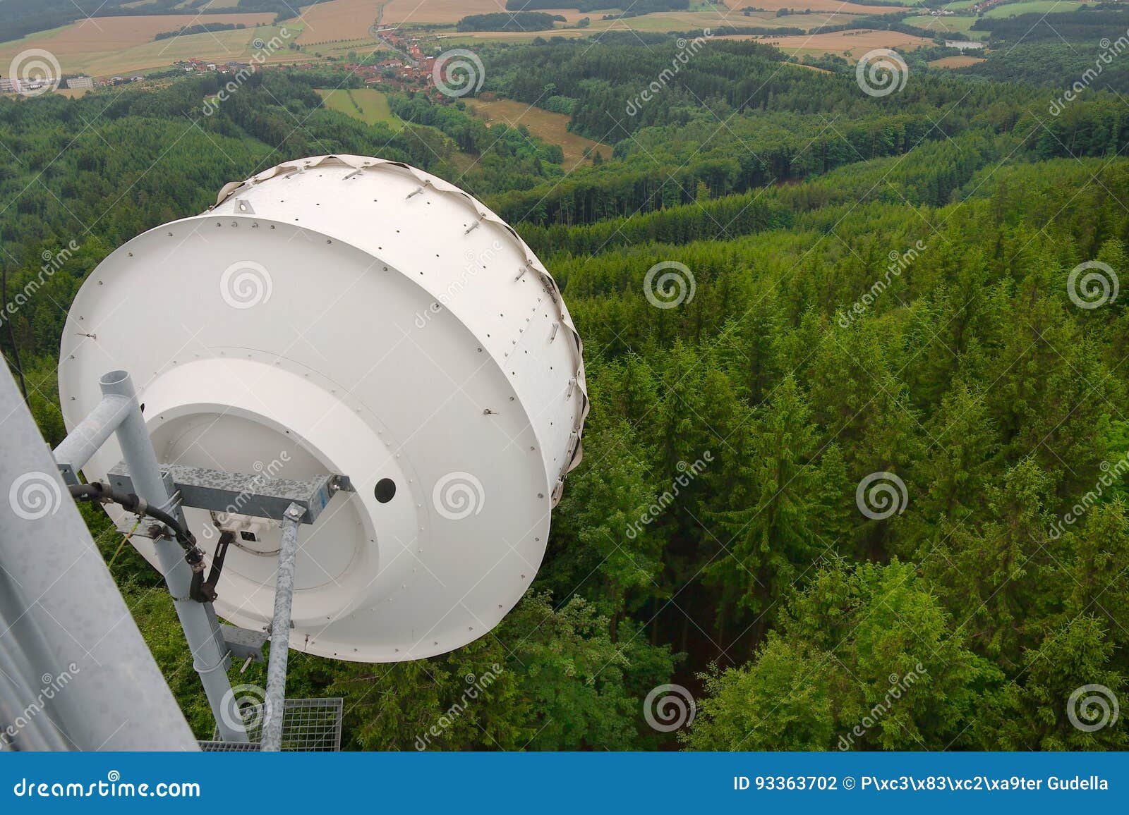 Transmitter station detail stock photo. Image of electronic - 93363702