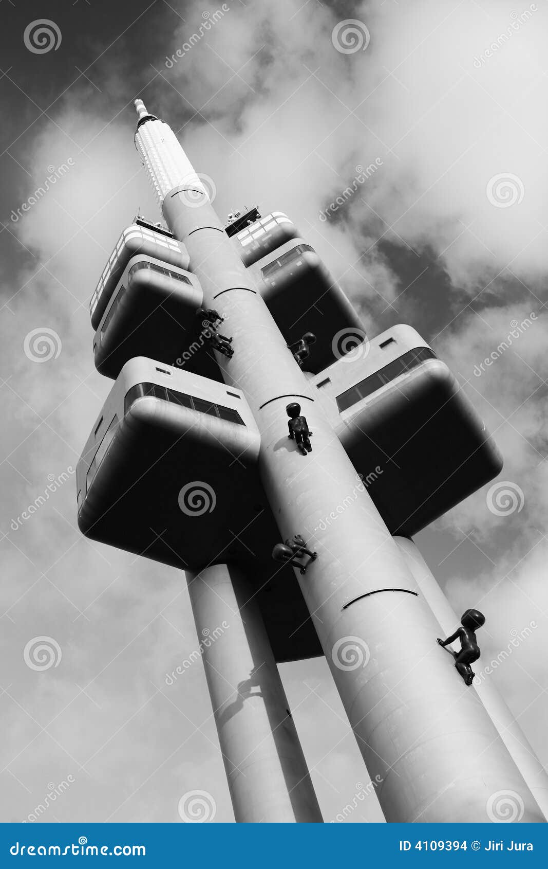 Transmitter tower stock photo. Image of broadcast, exterior - 4109394