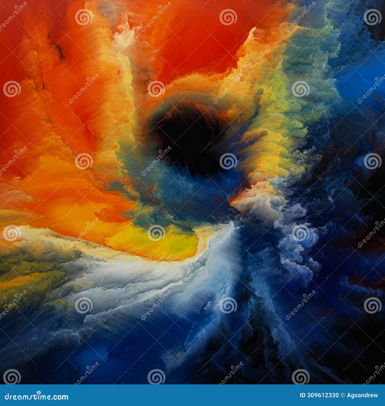 Transmutation of Tactile Colors Stock Illustration - Illustration of ...