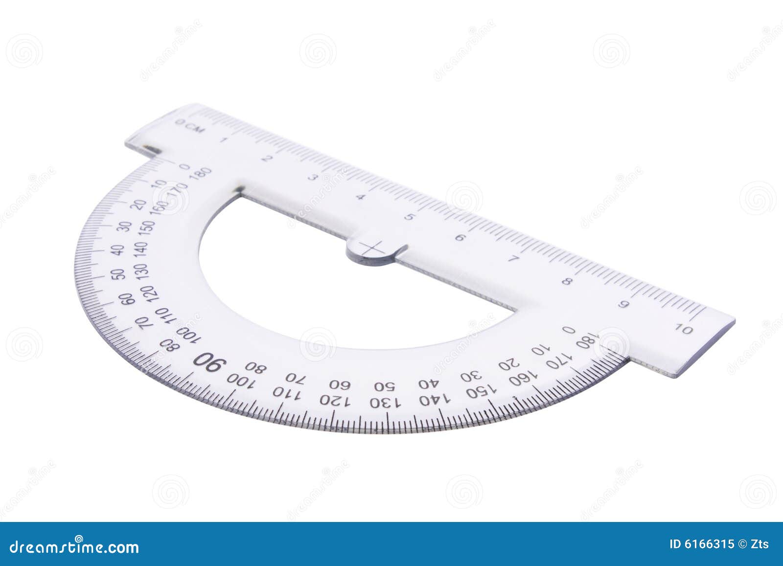 Transparante gradenboog stock afbeelding. Image of centimeter - 6166315