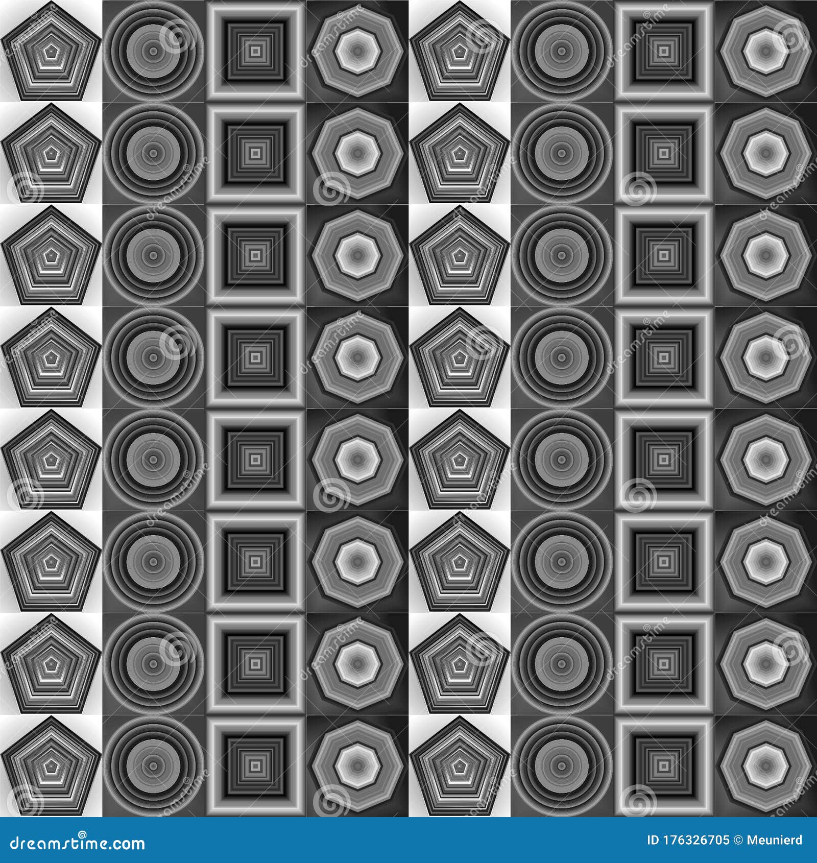 Transparency and Blur Modern Geometric Shape Stock Illustration ...