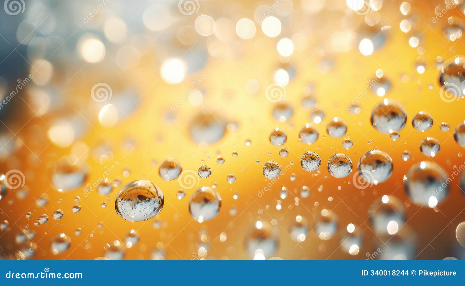 Transparency Water Drops Glass Stock Illustration - Illustration of ...