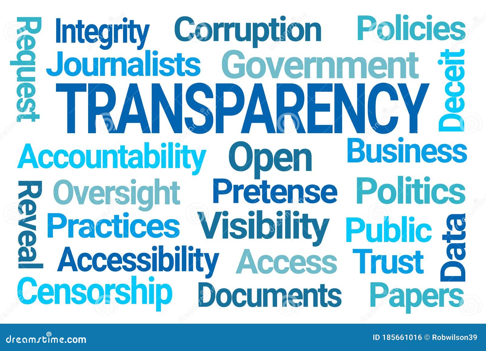 Transparency Word Cloud stock illustration. Illustration of background ...