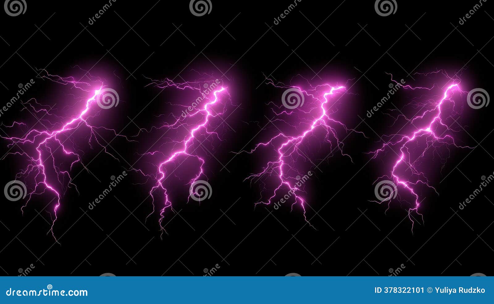 An Animation Sprite Sheet With A Realistic Purple Electric Eruption At ...
