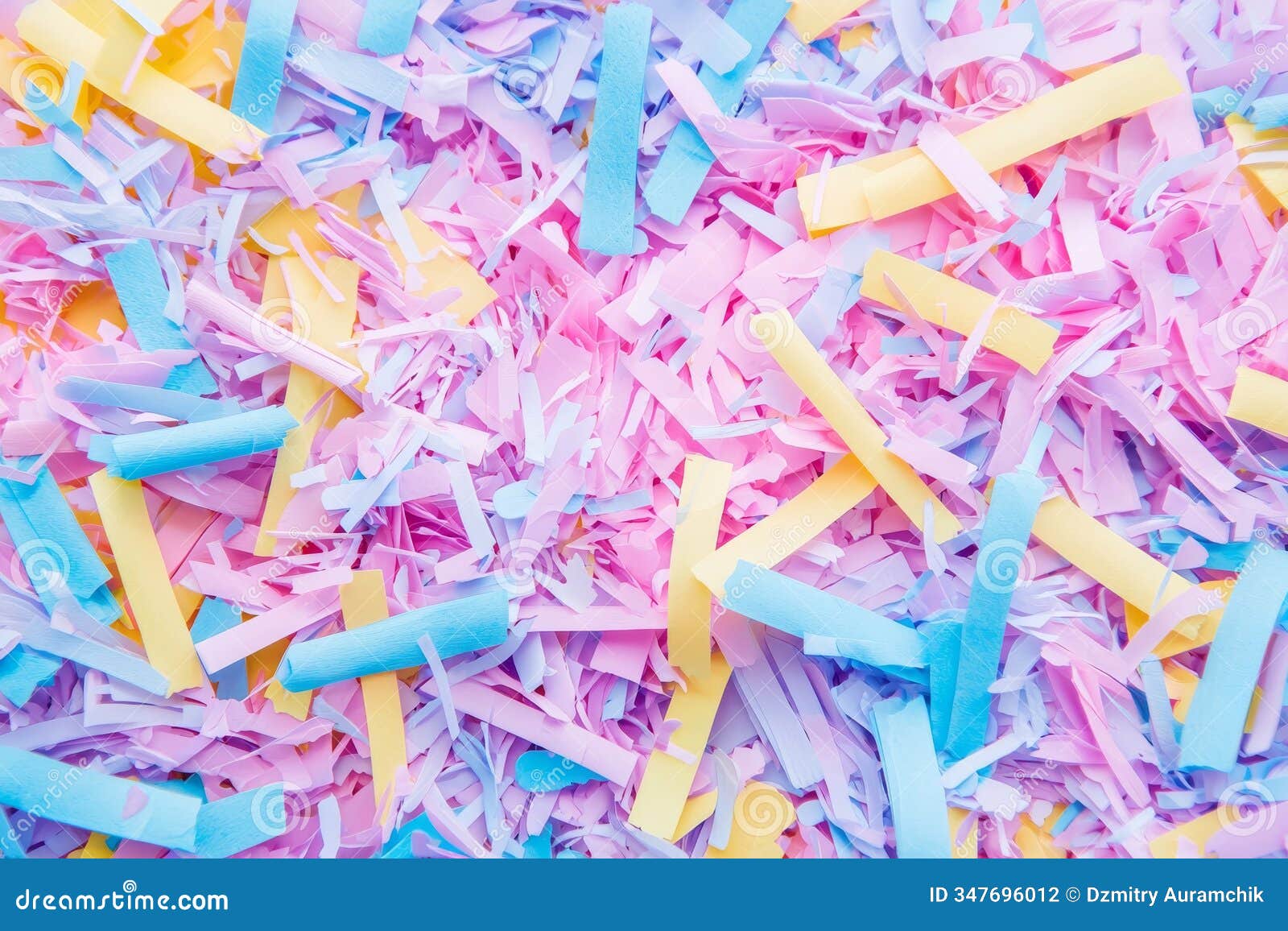 Transparent Background with Pastel-colored Confetti, an Overlay Layer ...