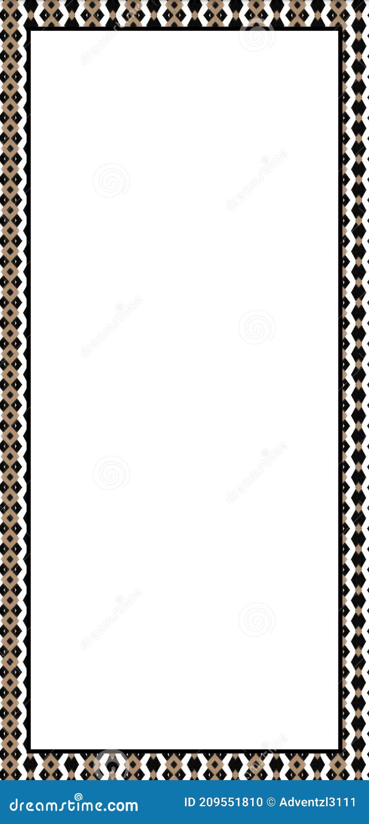 Simple Design Photo Frame with Pattern Texture Background Stock Photo ...