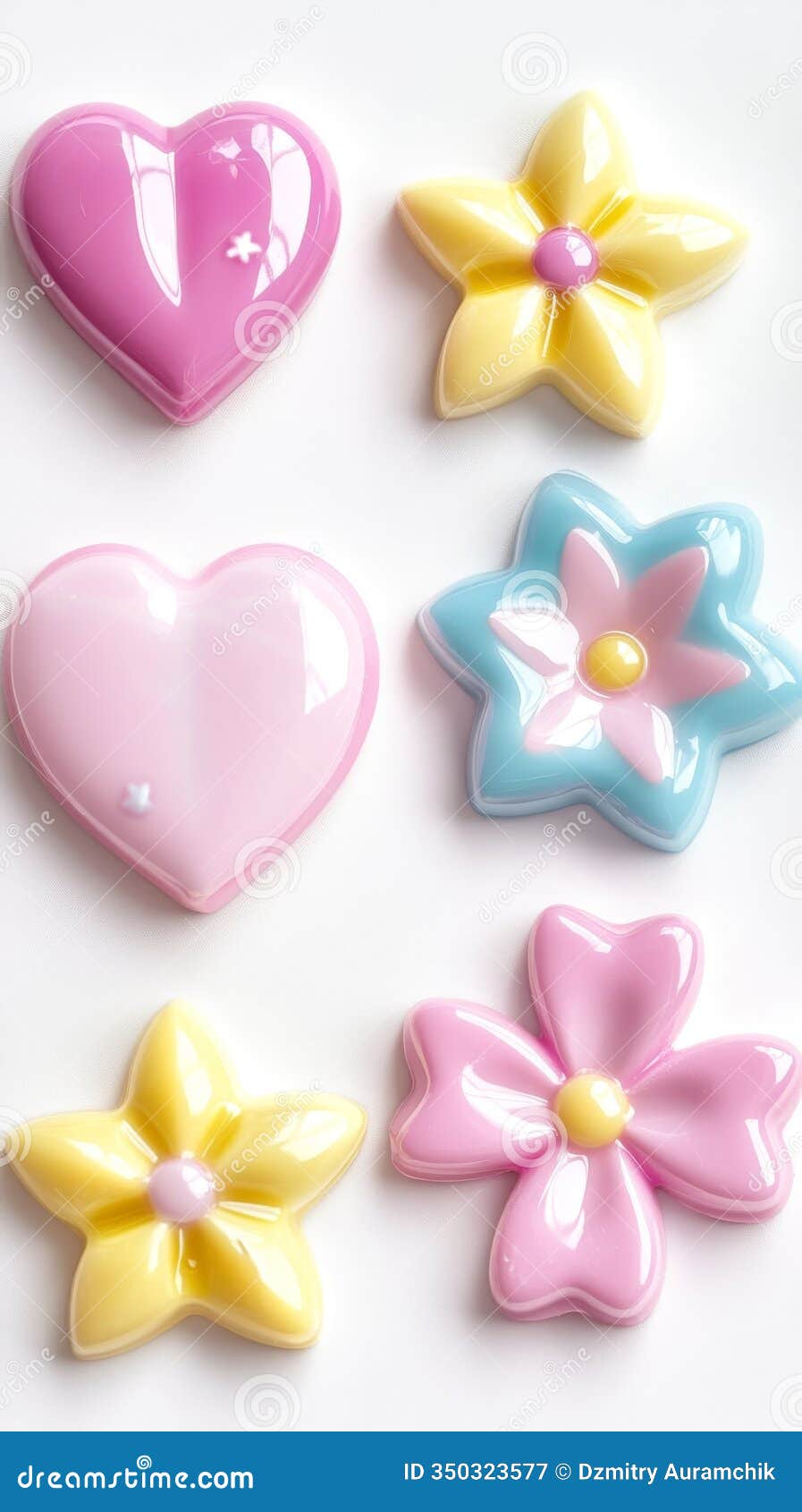 A Transparent Background Set of Cute Clothing Buttons. Stock Image ...