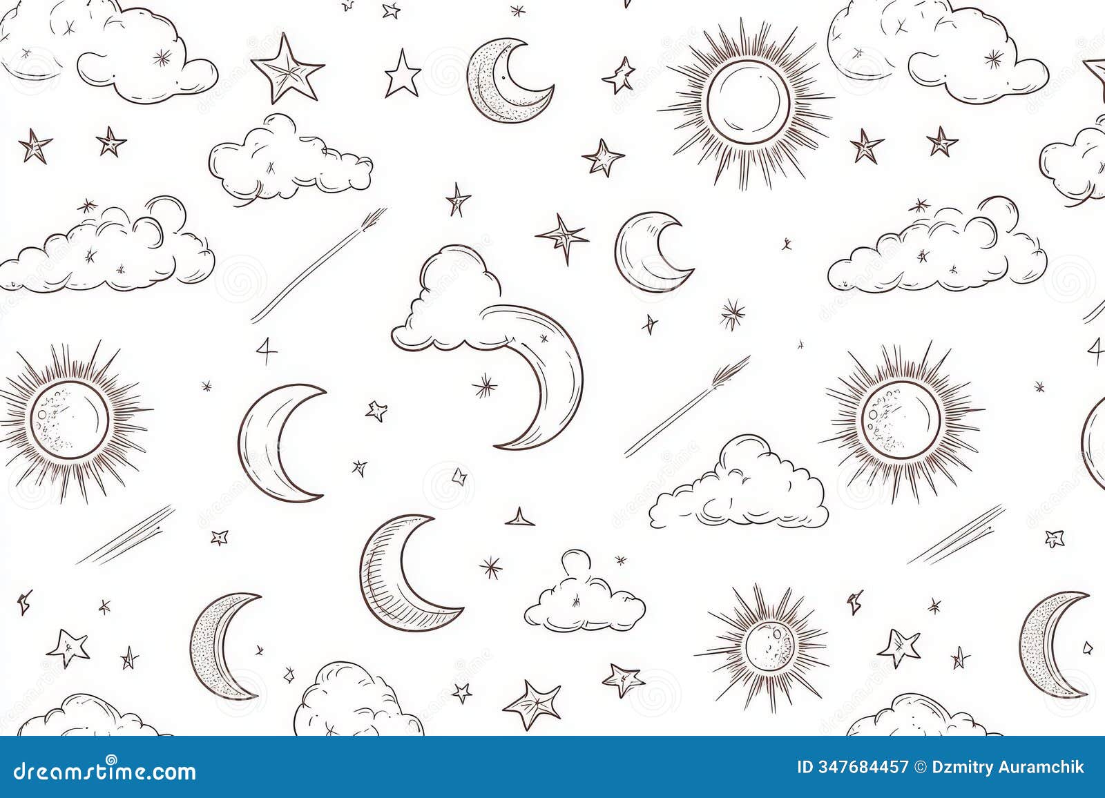 Transparent Background Stock Sticker with Gold Abstract Line Art in a ...