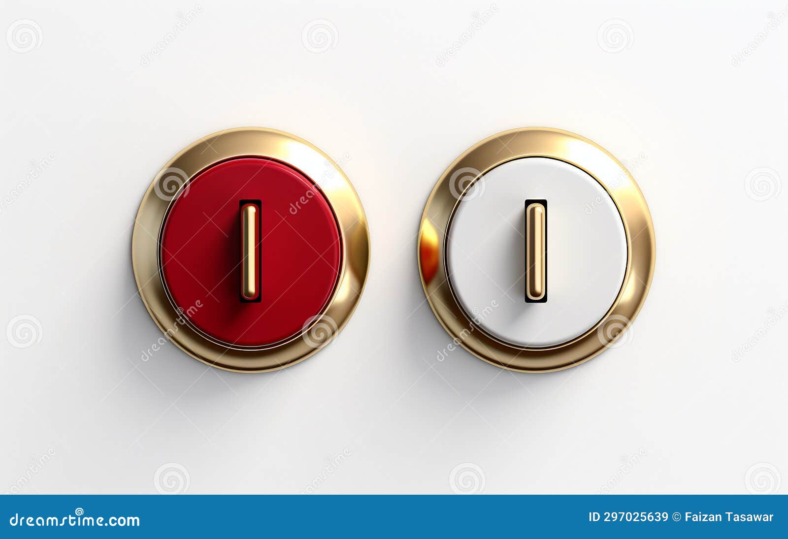 Transparent Background Toggle Switch - Dual Settings on/Off/on ...