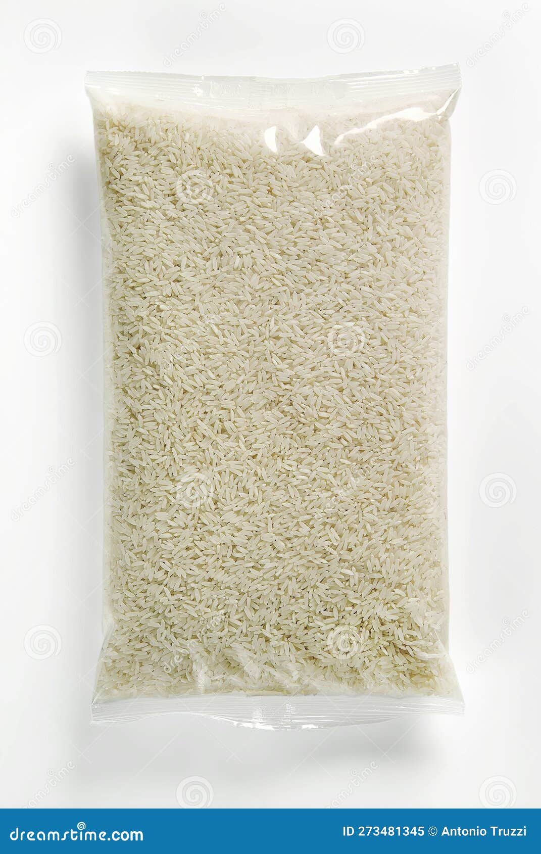 Transparent Bag with Thai Rice Stock Image - Image of japanese, diet ...