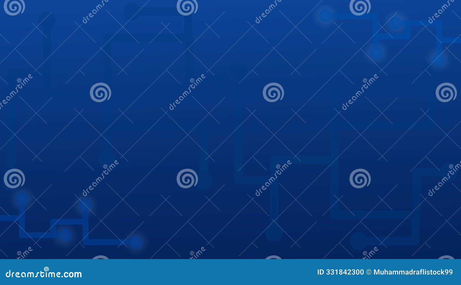 Transparent Blue Futuristic Background with Technological Components ...