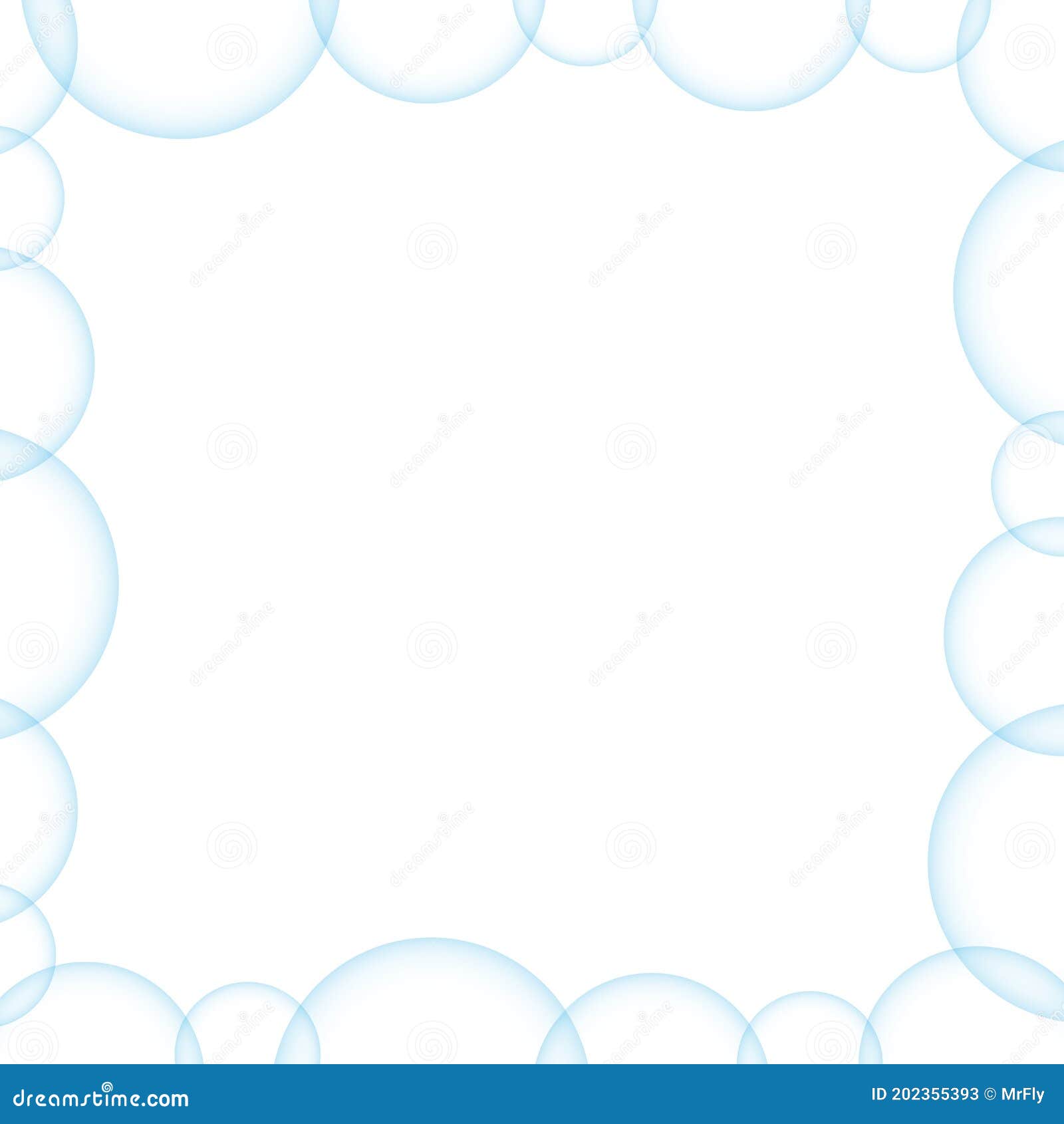 Bubbles Frame Background Cartoon Vector | CartoonDealer.com #40606831