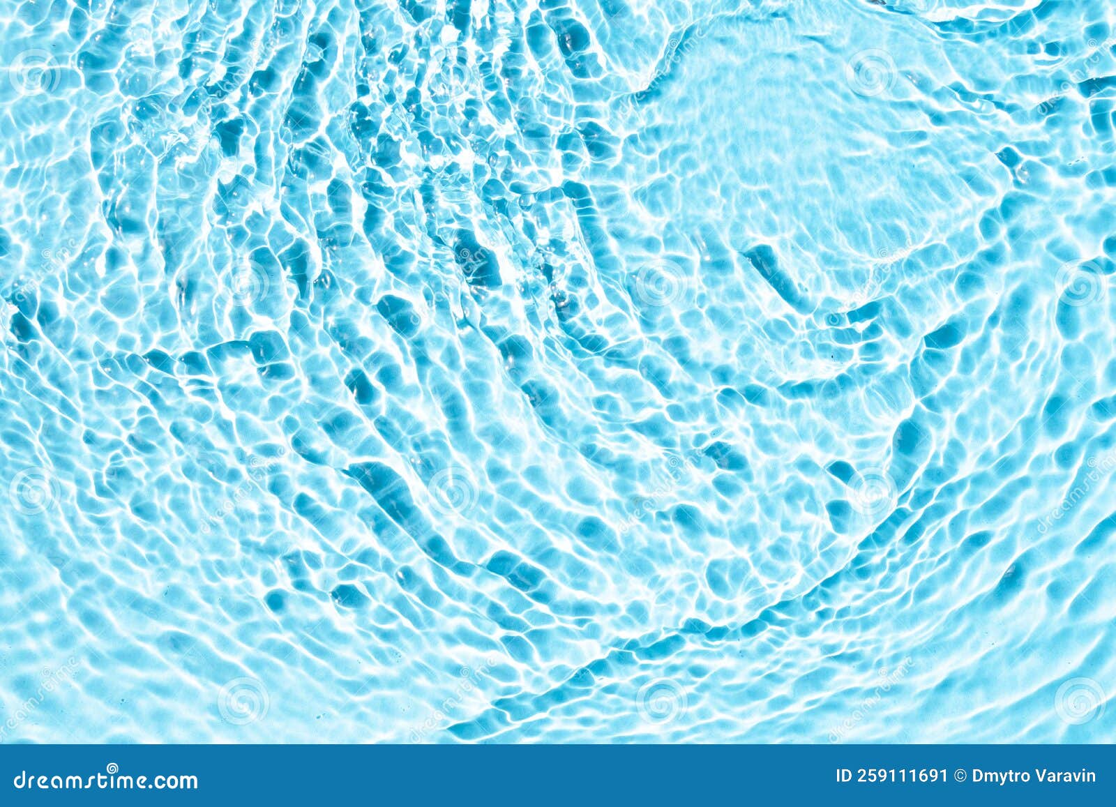 Transparent Blue Water Texture Background, Water Surface with Sun Rays ...