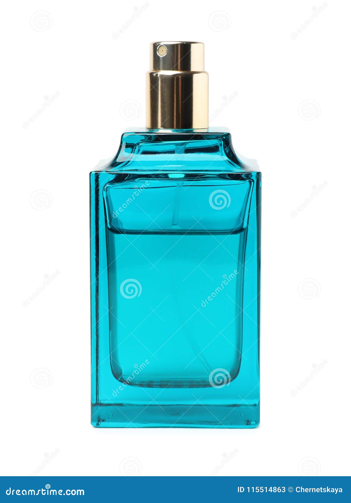 Transparent Bottle of Perfume Stock Image - Image of elegance, glass ...