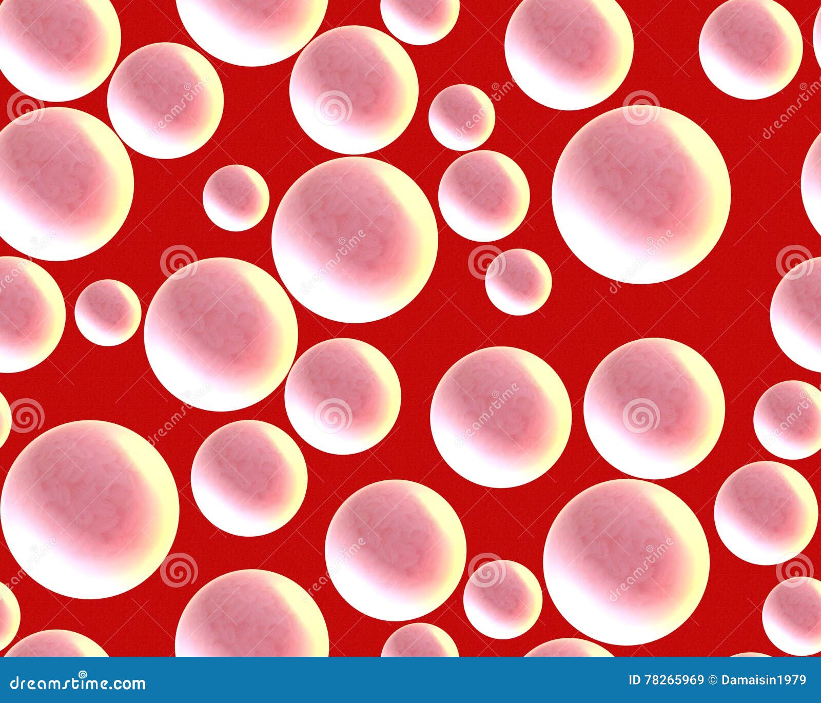 Transparent Bubbles on Red Background Stock Image - Image of christmas ...