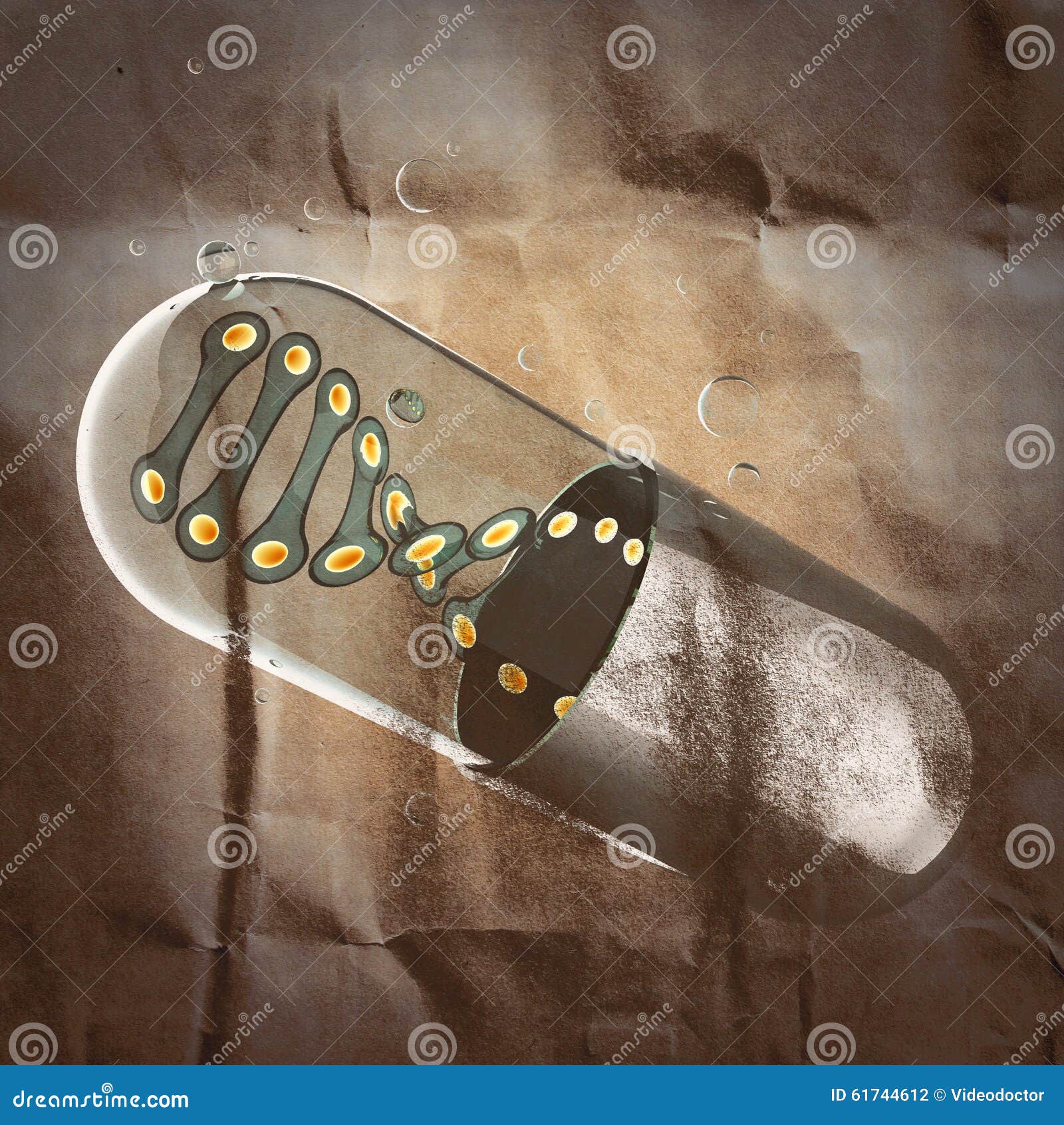 Transparent Capsule Painted Stock Photo - Image of futuristic ...