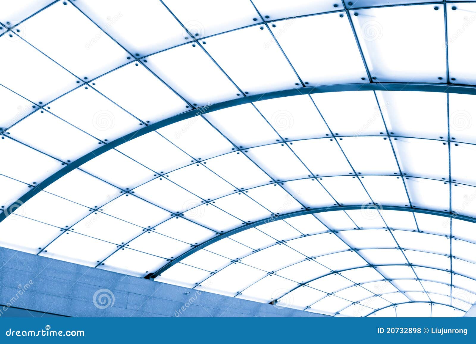 Transparent ceiling stock photo. Image of shape, glass - 20732898