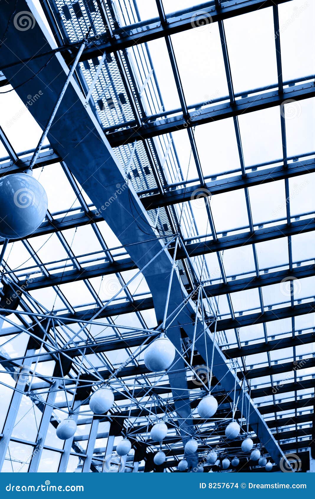 Transparent ceiling stock photo. Image of indoor, business - 8257674