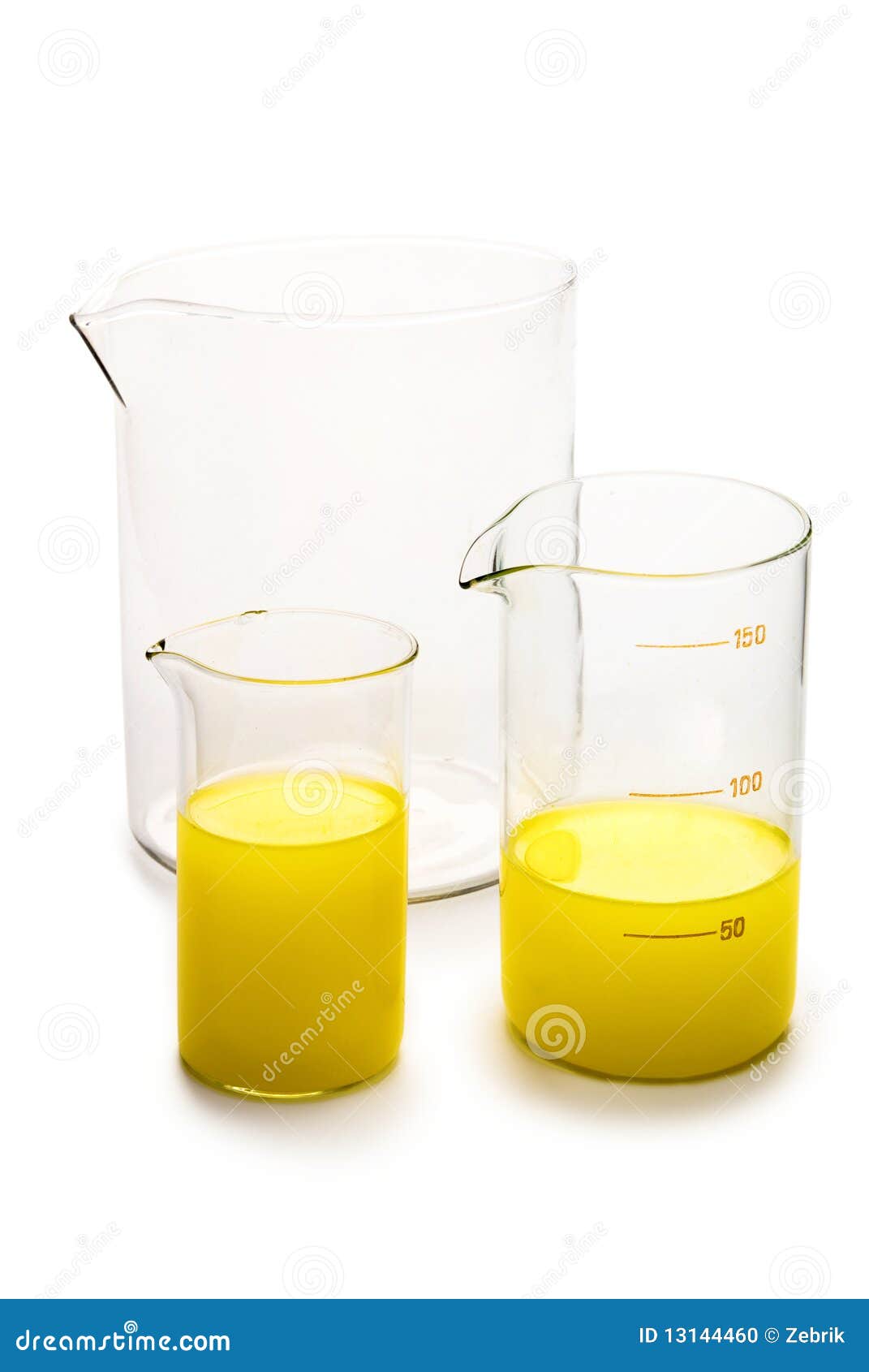 Transparent Chemical Glassware Stock Photo - Image of development ...