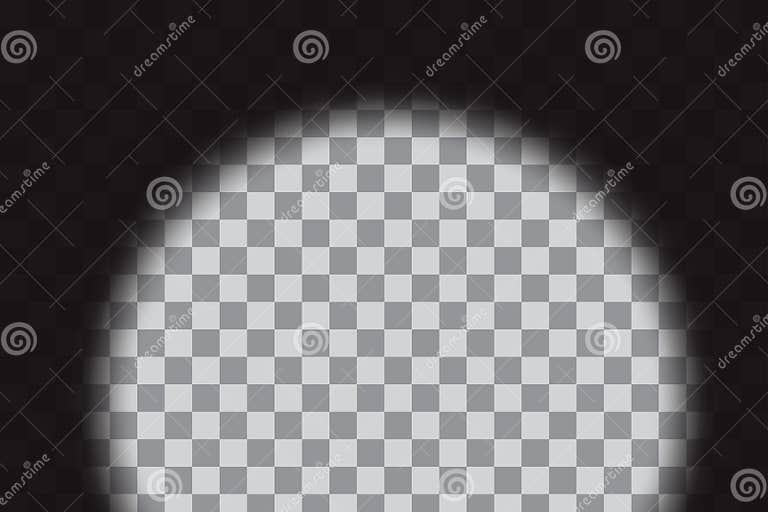 Transparent Circle Shape. Checkered Background Overlay. Circular Fade ...