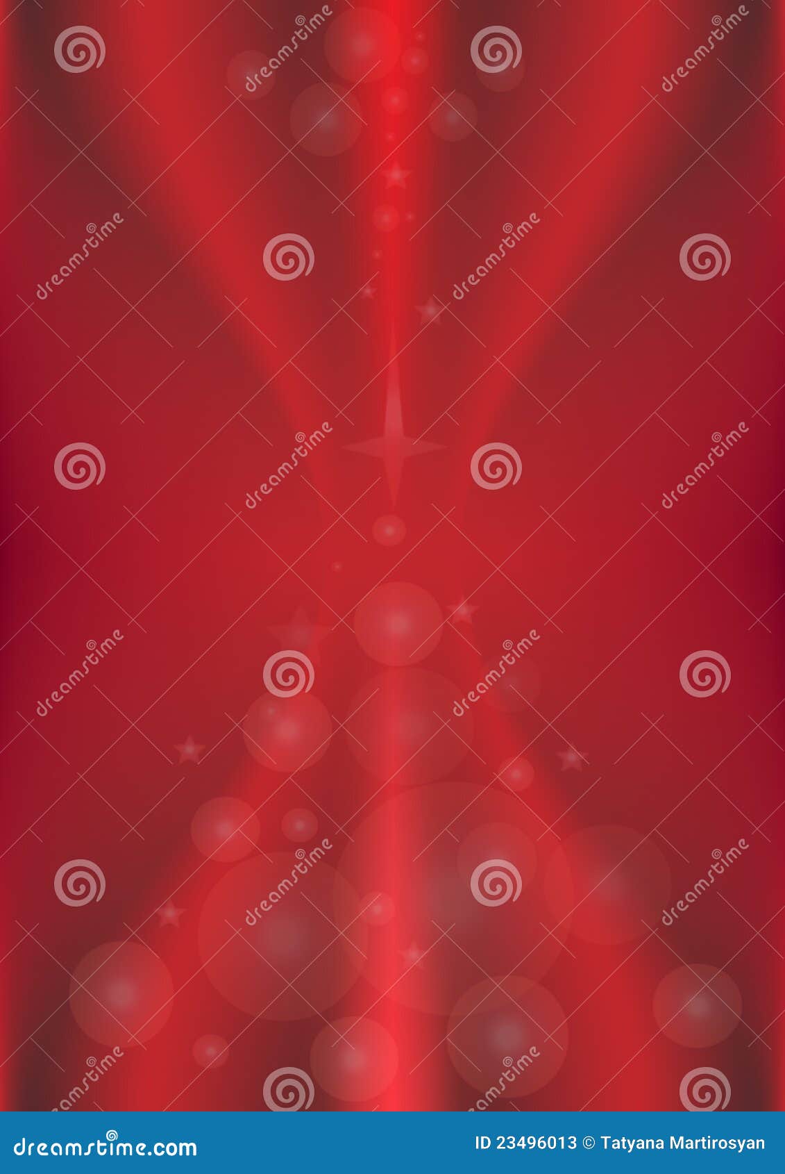 Transparent Circles on a Red Background. Background Stock Vector ...