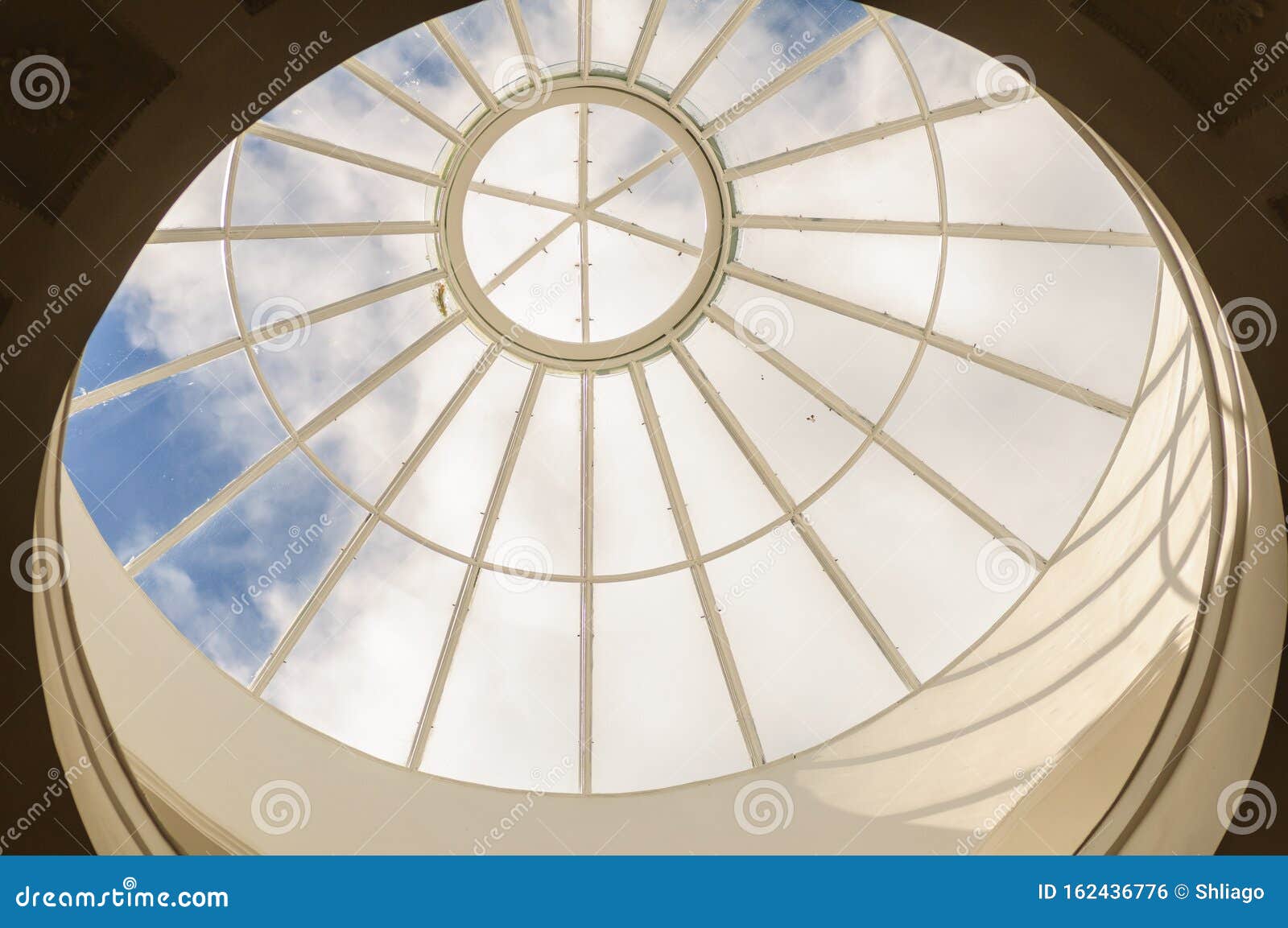 Circular Glass Roof Stock Image 27071629