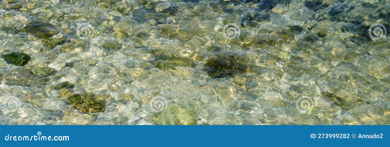 Transparent Clean Water on the Sea Shore for Horizontal Water ...