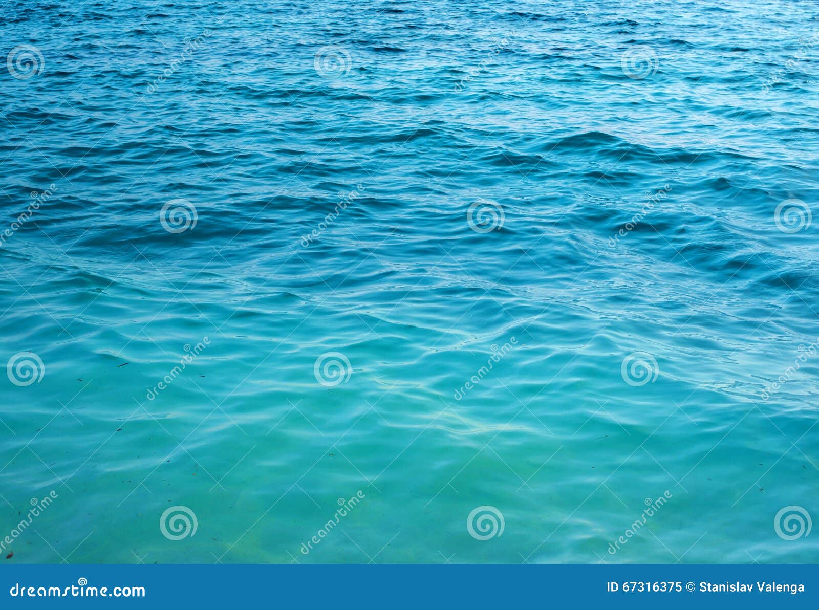 Transparent Clear, Clean Water with Sunlight Reflection Stock Image ...