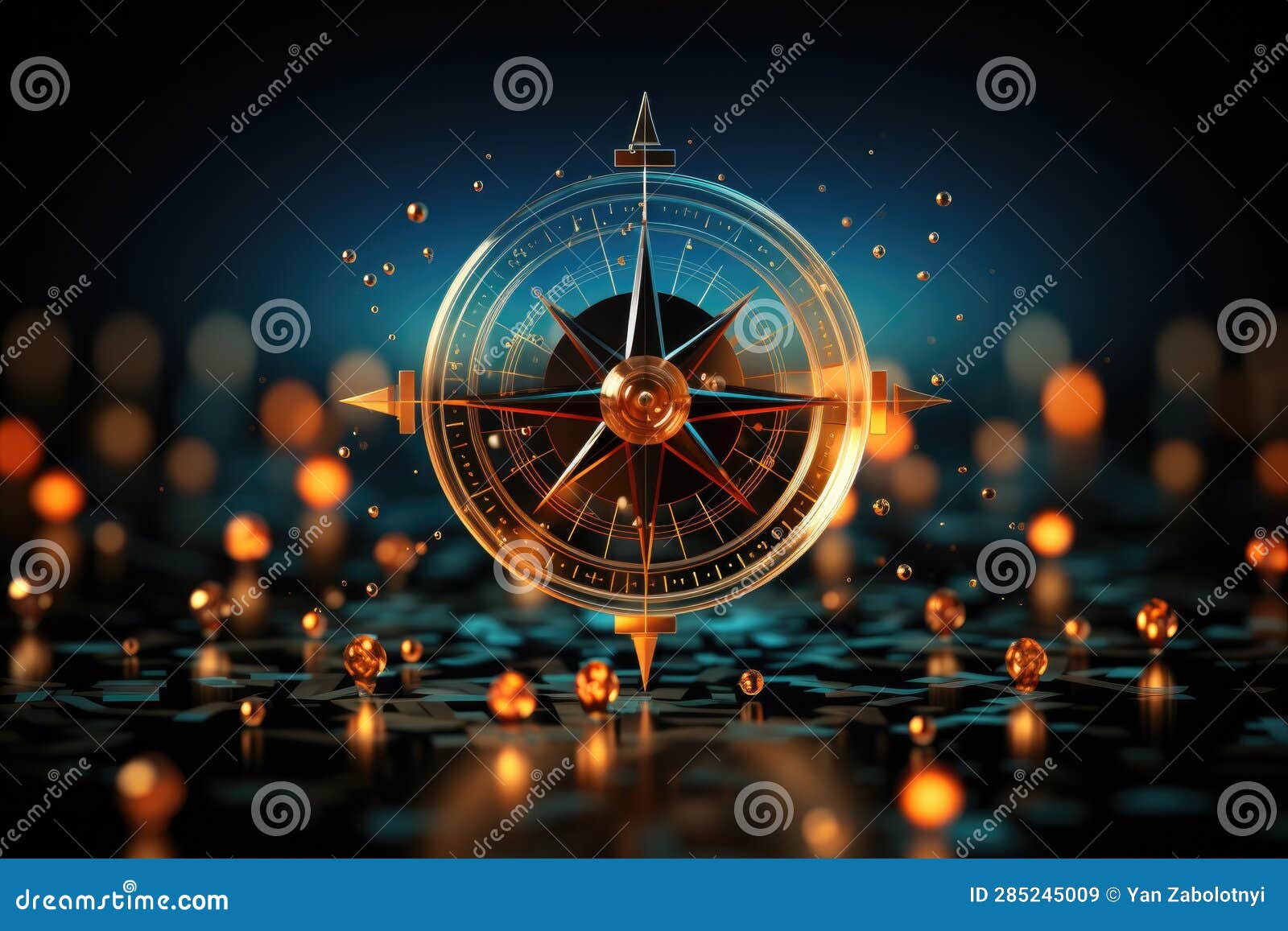 Transparent Compass and Navigation Symbols from Transparency of Dots ...