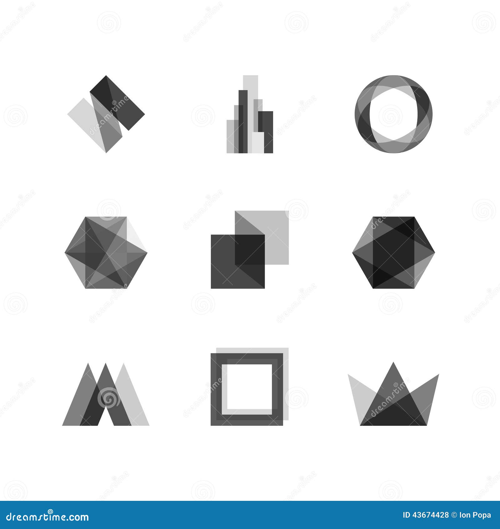 Transparent Design Elements Stock Vector - Illustration of transparent ...